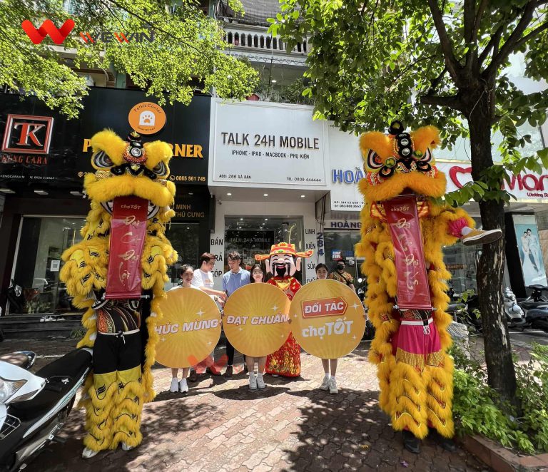 Chiến dịch Brand Activation của Chợ Tốt - Roadshow WeWin Media